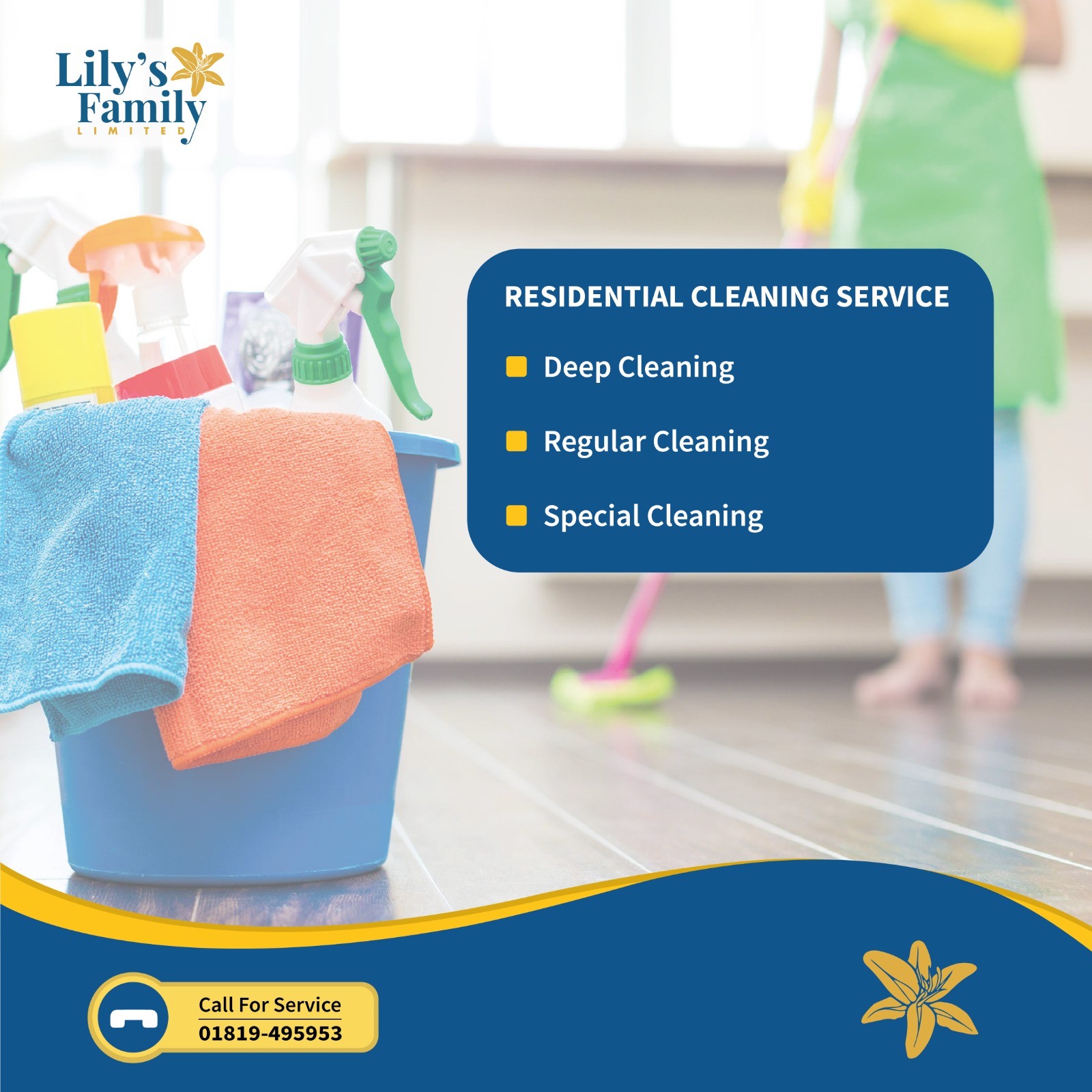 Residential Cleaning | Lily's Family Limited