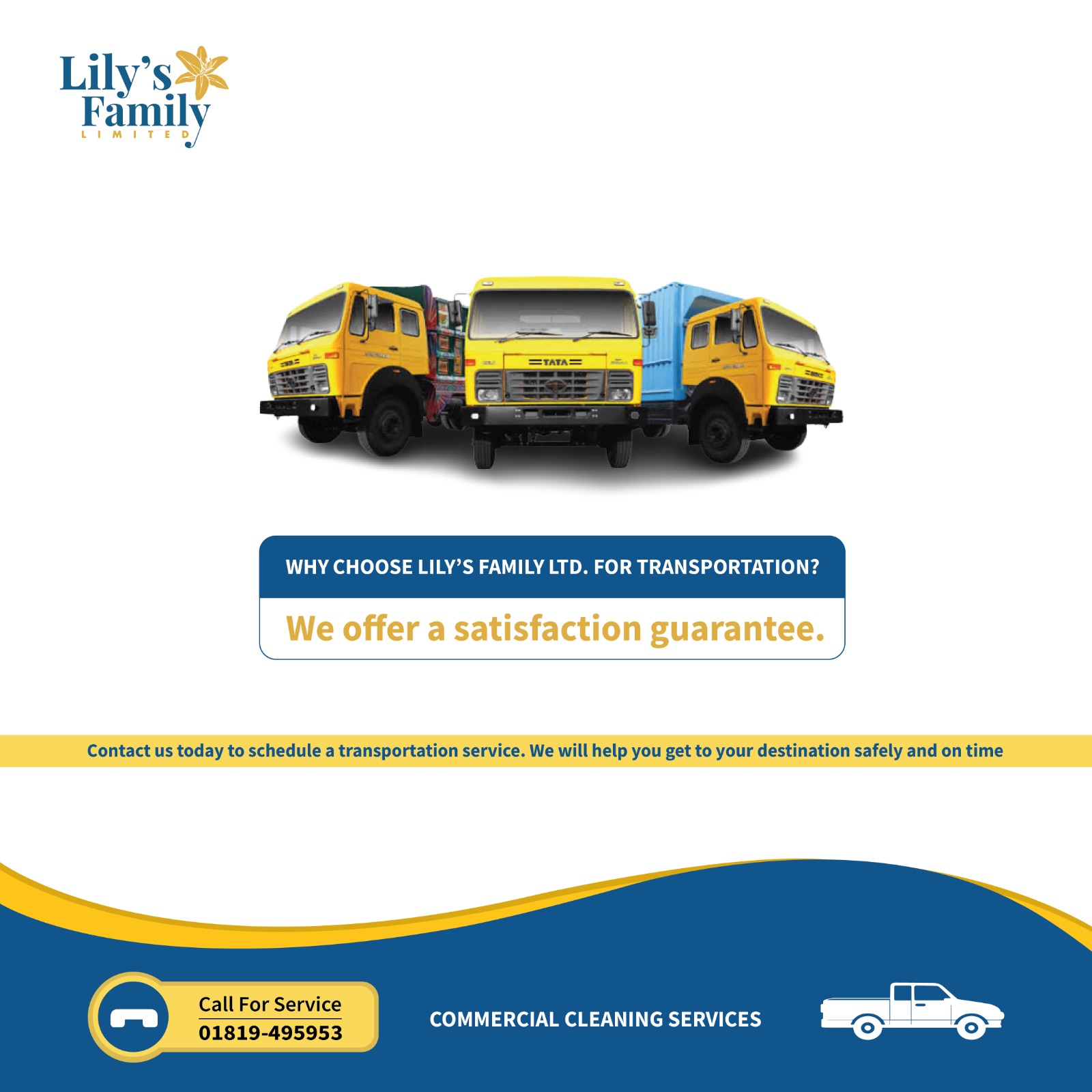 Transportation | Lily's Family Limited